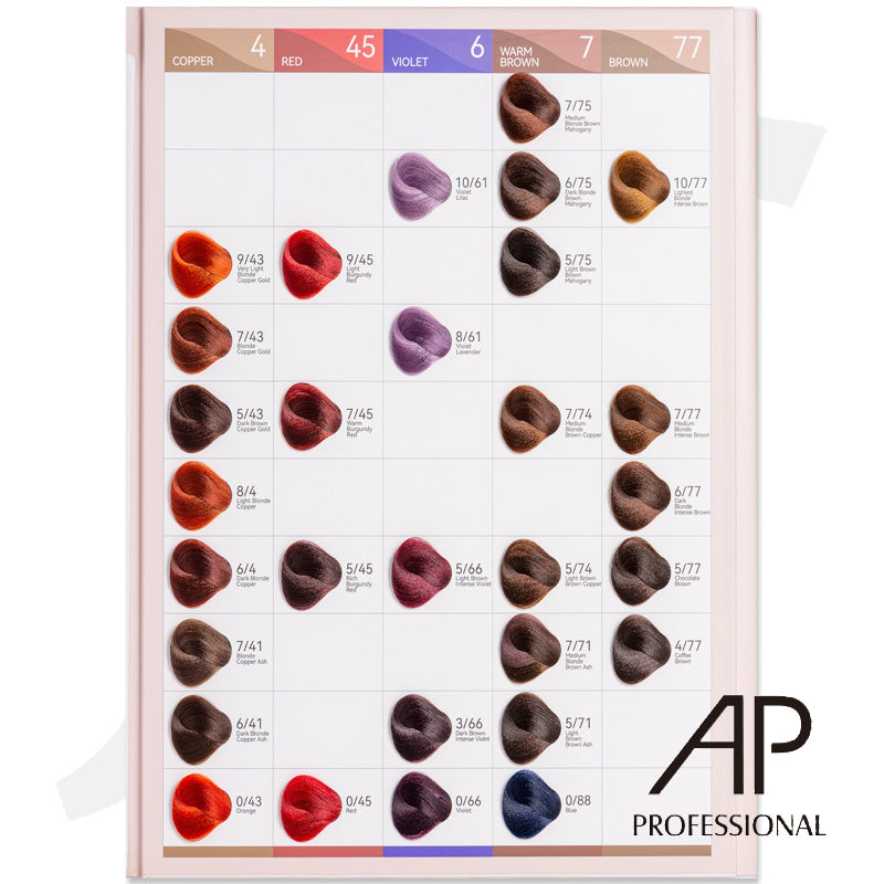 AP Professional Ammonia-Free Hair Color Tube 100ml J11CTH* – JC Hair ...