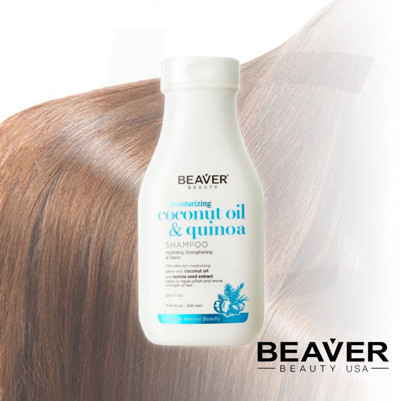 BEAVER Coconut Oil & Quinoa Hair Shampoo 350ml J14QSS* – JC Hair Beauty ...