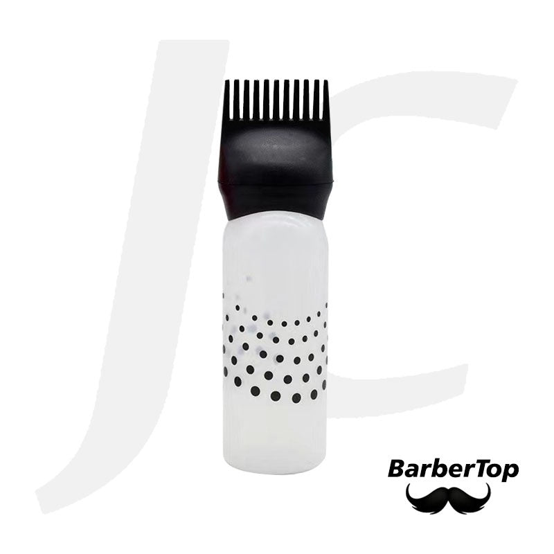 BarberTop Applicator With Teeth NA-43-2 Black J22WTB – JC Hair Beauty ...