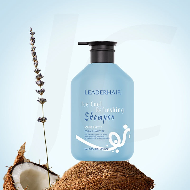 LEADERHAIR Ice Cool Refreshing Shampoo Soothe & Revive 330ml J14CMP ...
