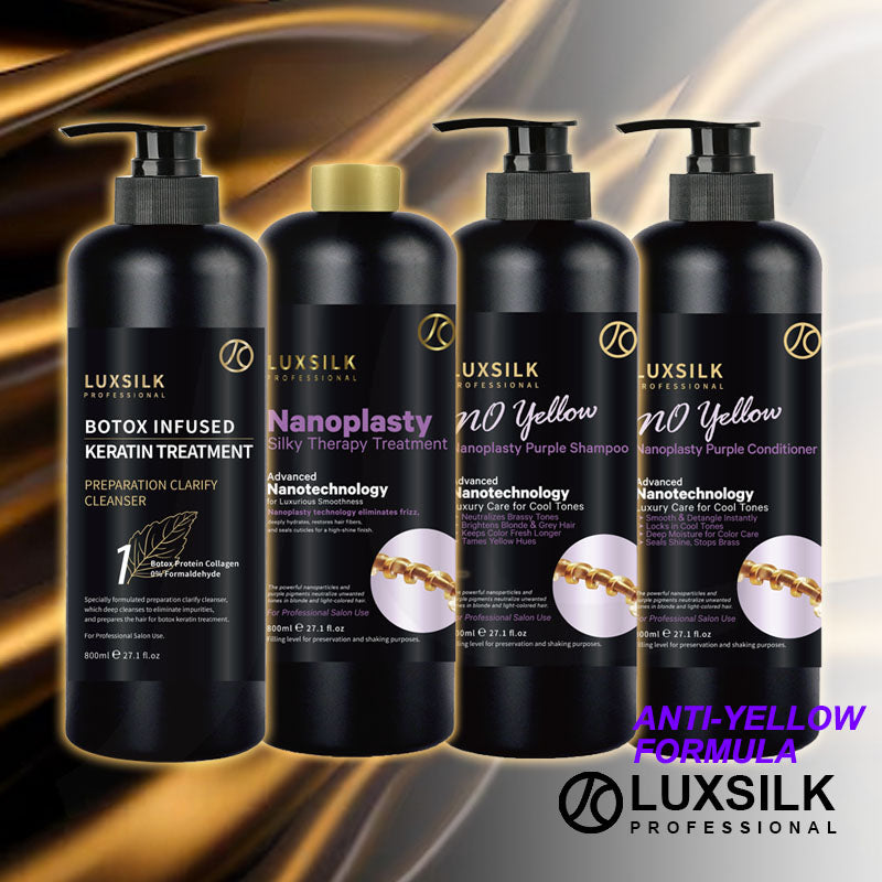 LUXSILK Keratin Nanoplasty Treatment Whole Set Set With No Yellow Form ...