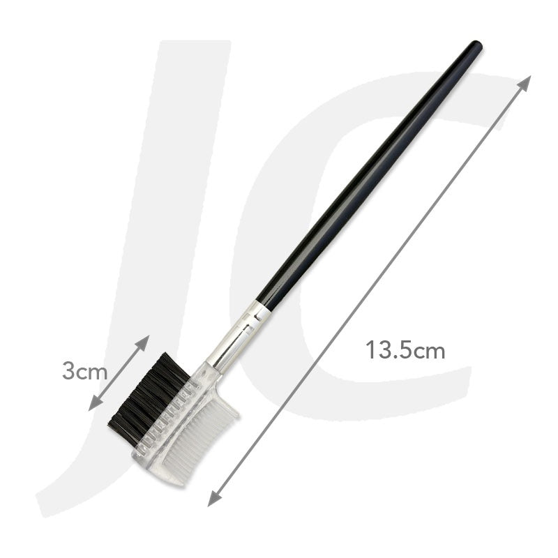 Single Eyebrow Brush Black Handle JMS-01 1PC J61JMS – JC Hair Beauty Supply