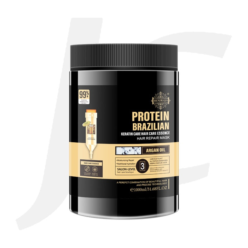 HENIWAYS Protein Brazilian Keratin Care Hair Mask 1000ml J14KCM* – JC ...