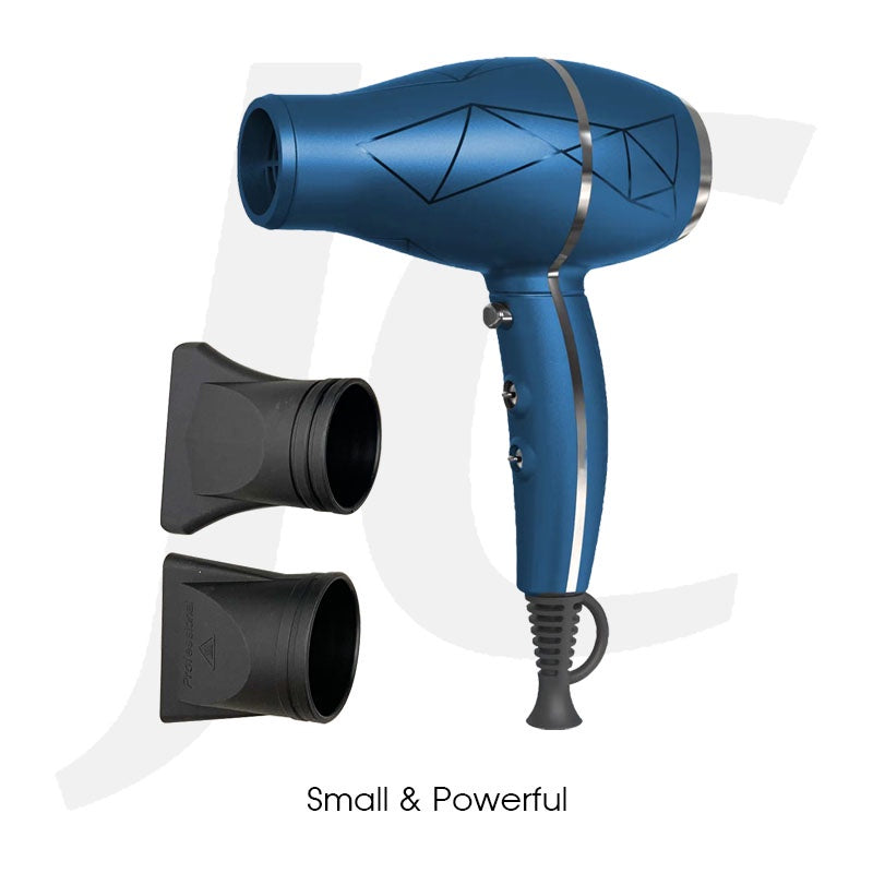 JC Dynamic Blow Dryer Small & Powerful 2300W Blue J31BDS – JC Hair ...