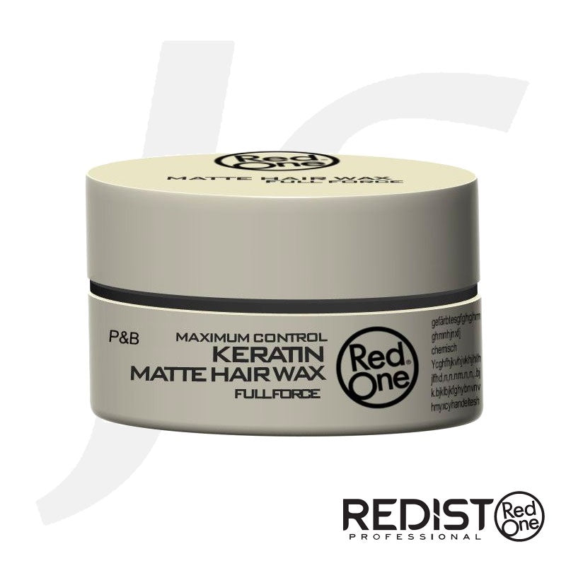 RedOne Matt Hair Wax KERATIN 150ml J13 R19* – JC Hair Beauty Supply