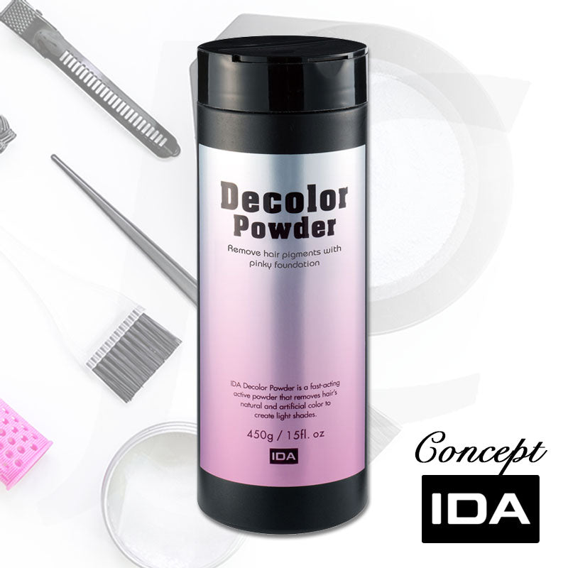 IDA Decolor Bleach Powder 450g PINKY J12DBP – JC Hair Beauty Supply